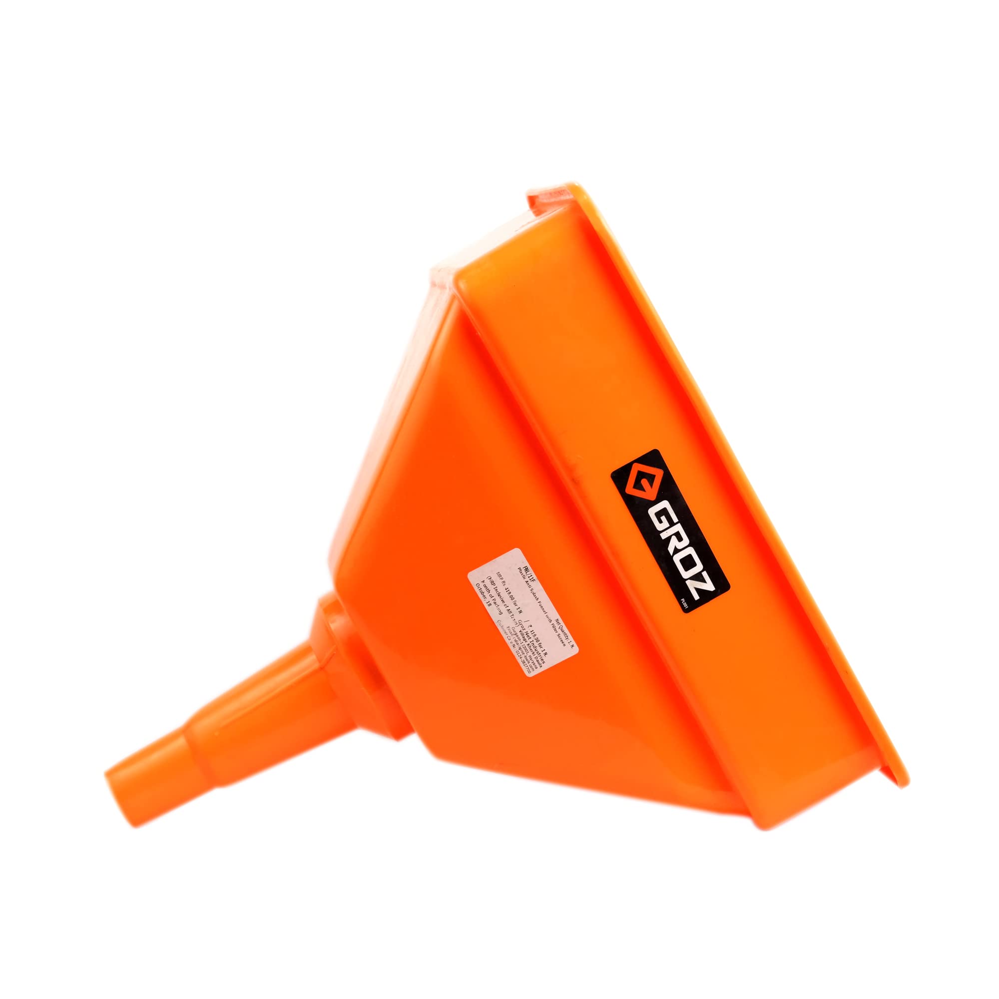 Drain Funnel Groz Fuel And Oil Funnel Conical 1.8ml - J And G Holdings ...