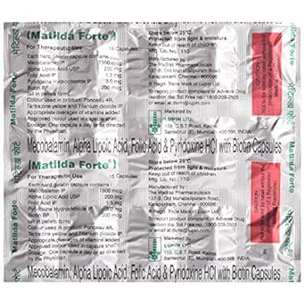 Matilda Forte - Strip of 15 Capsules : Amazon.in: Health & Personal Care