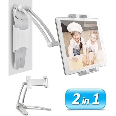 Amazon.com: CTA Digital: Multi-Joint Desk and Wall Mount for Tablets ...