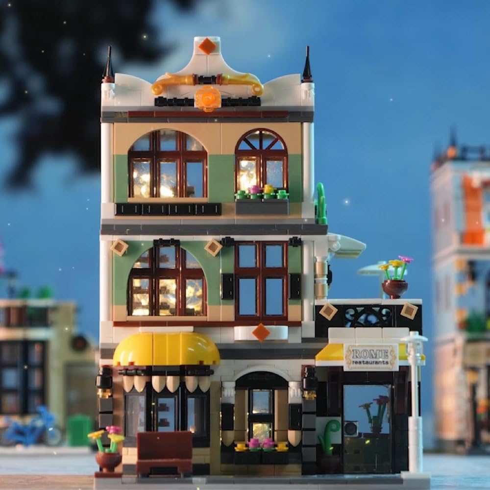 City Restaurant Building Mini...B0CBPDDYP9 | Encarguelo.com