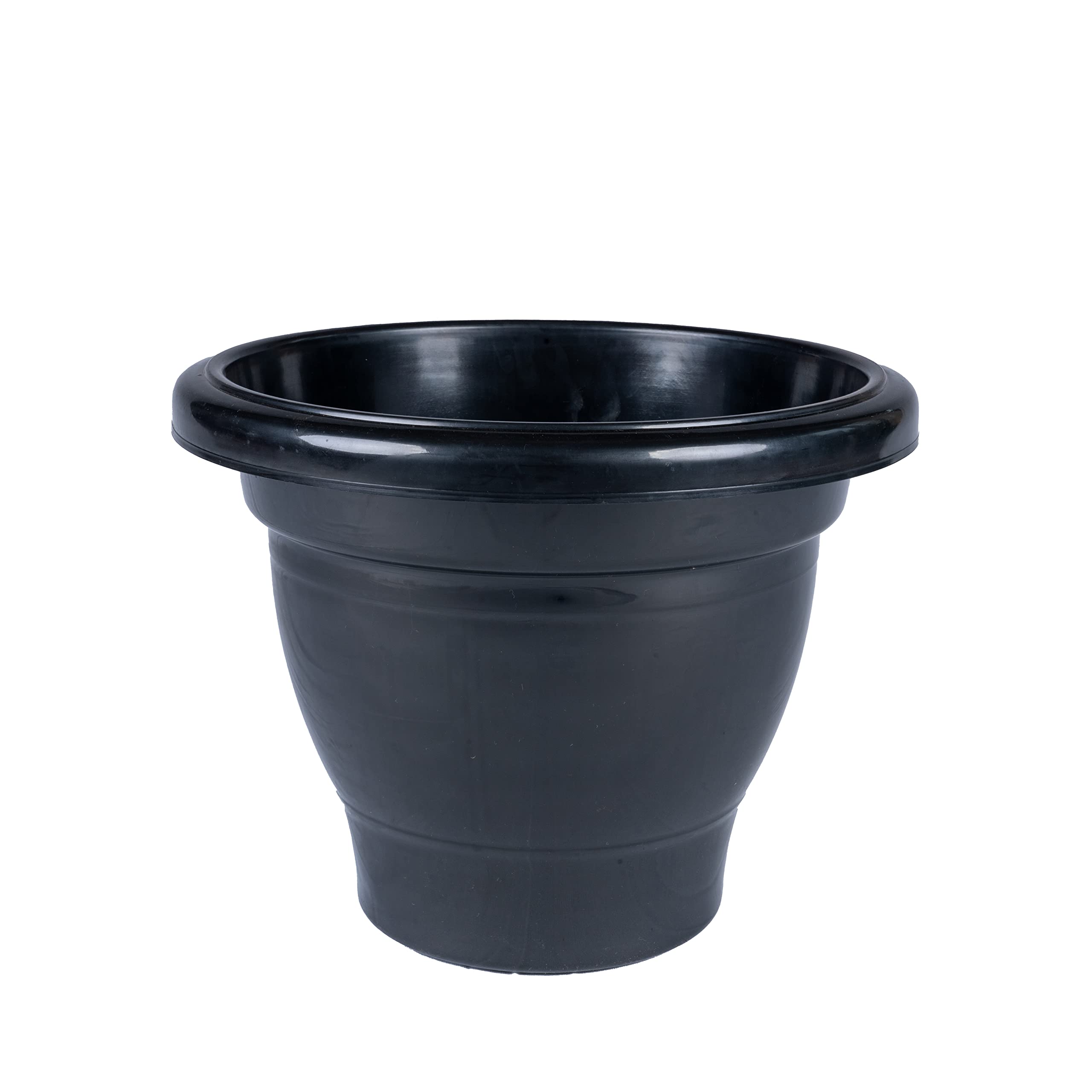 Cone Black Plastic Plant Containers