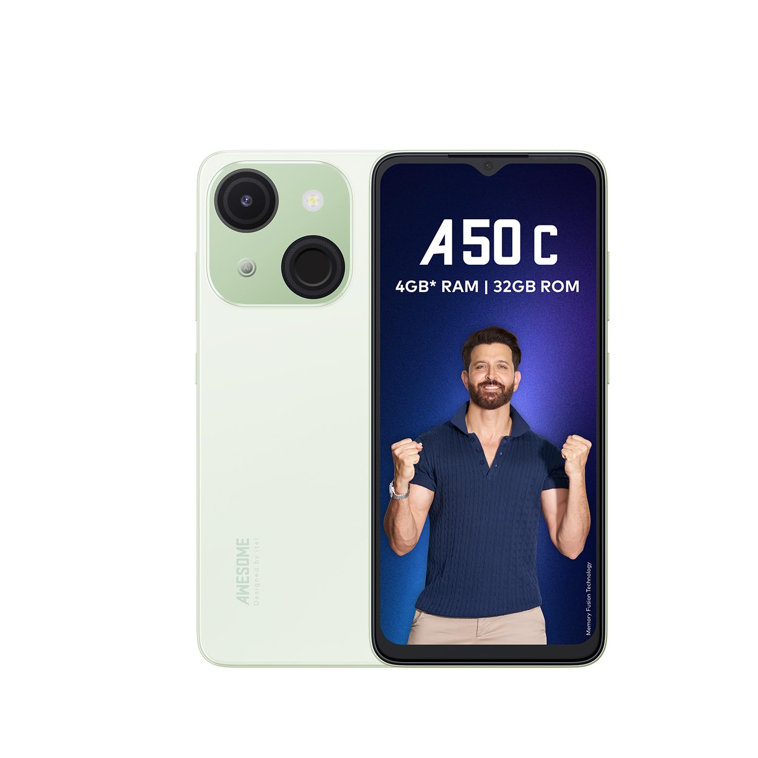 itel A50C|6.6" Hd+ Display with Dynamic Bar| 2Gb Ram +32Gb ROM, Upto ...