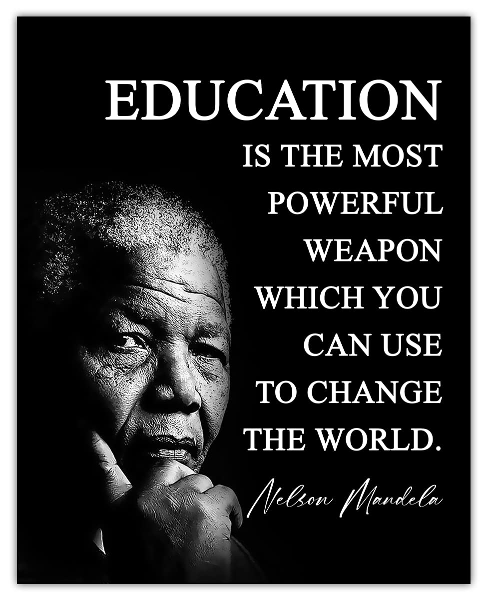 Buy Inspirational Black Leaders : "Education is the Most Powerful ...