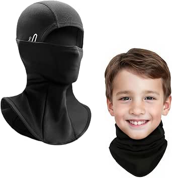 Amazon.com: KEGECOL Kids Balaclava Ski Mask (2 pack), Cold Weather ...