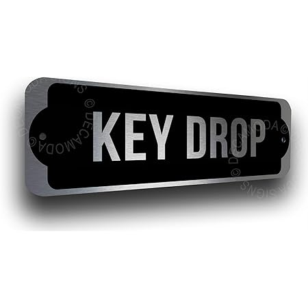 Amazon.com: Drop Box Sign, Signs for Business, Door Signs, Drop Box ...