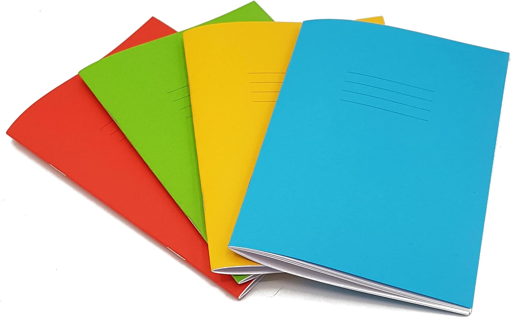Silvine Exercise Book Ruled 229x178mm Red (Pack of 10) : Amazon.co.uk ...