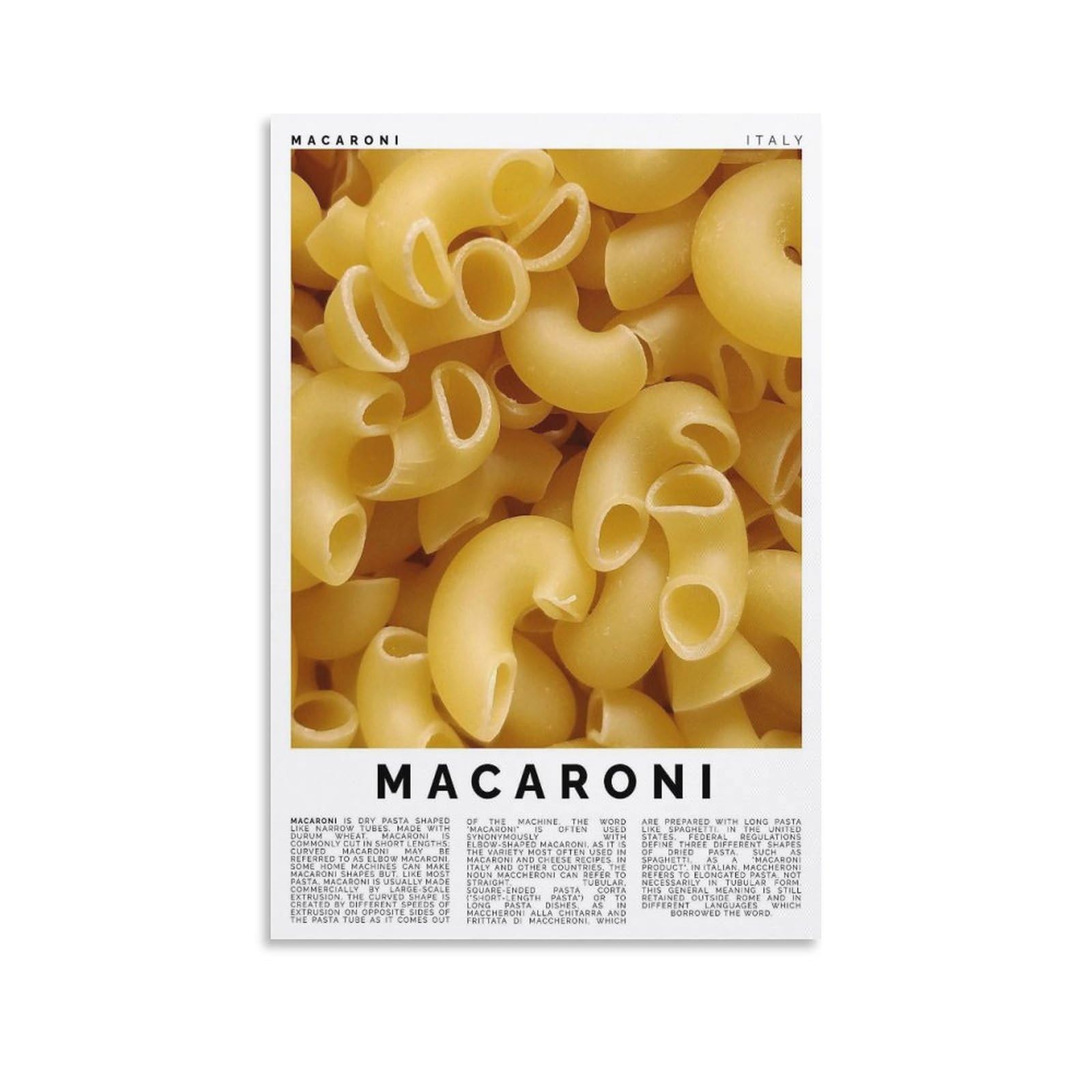 The Elbow Macaroni Art