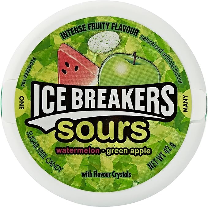 Amazon.com : Pick N Mixers Ice Breakers Fruit Sours Sugar Free 8 x 42g ...