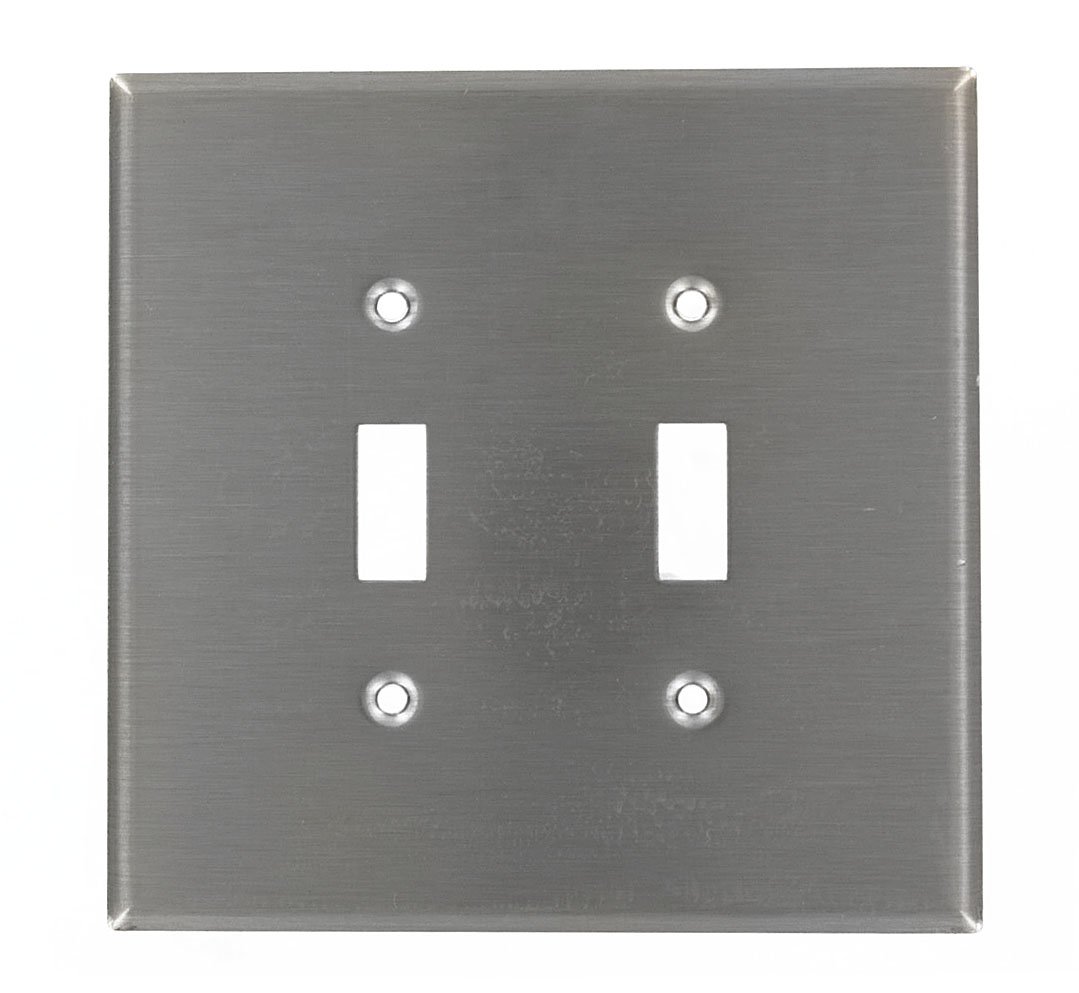 Leviton 84109-40 SS WP 2G TGL OVERSIZED - Multi Switch Plates - Amazon.com