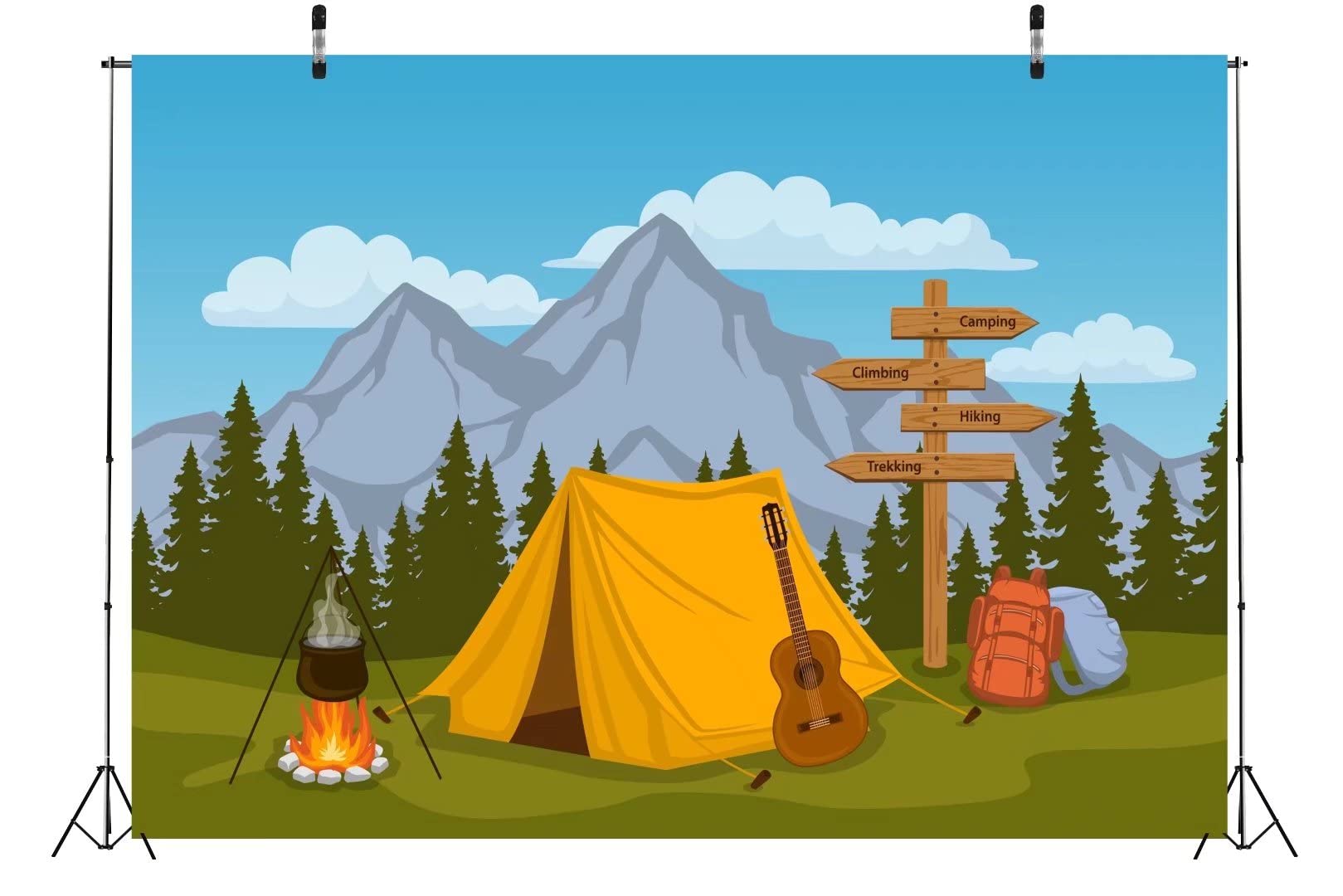 Cartoon Tent