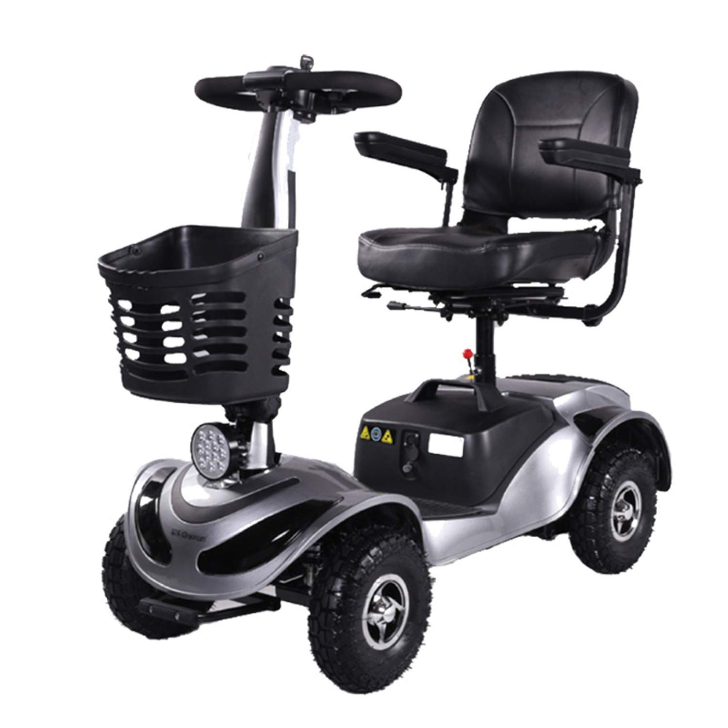 Buy JHKGY 4 Wheel Mobility Scooter - Folding Compact Mobility Scooter ...