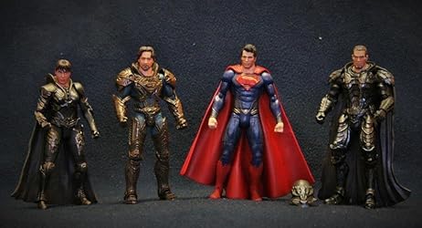 Amazon.com: Mattel Superman Man of Steel Movie Masters Faora Figure ...