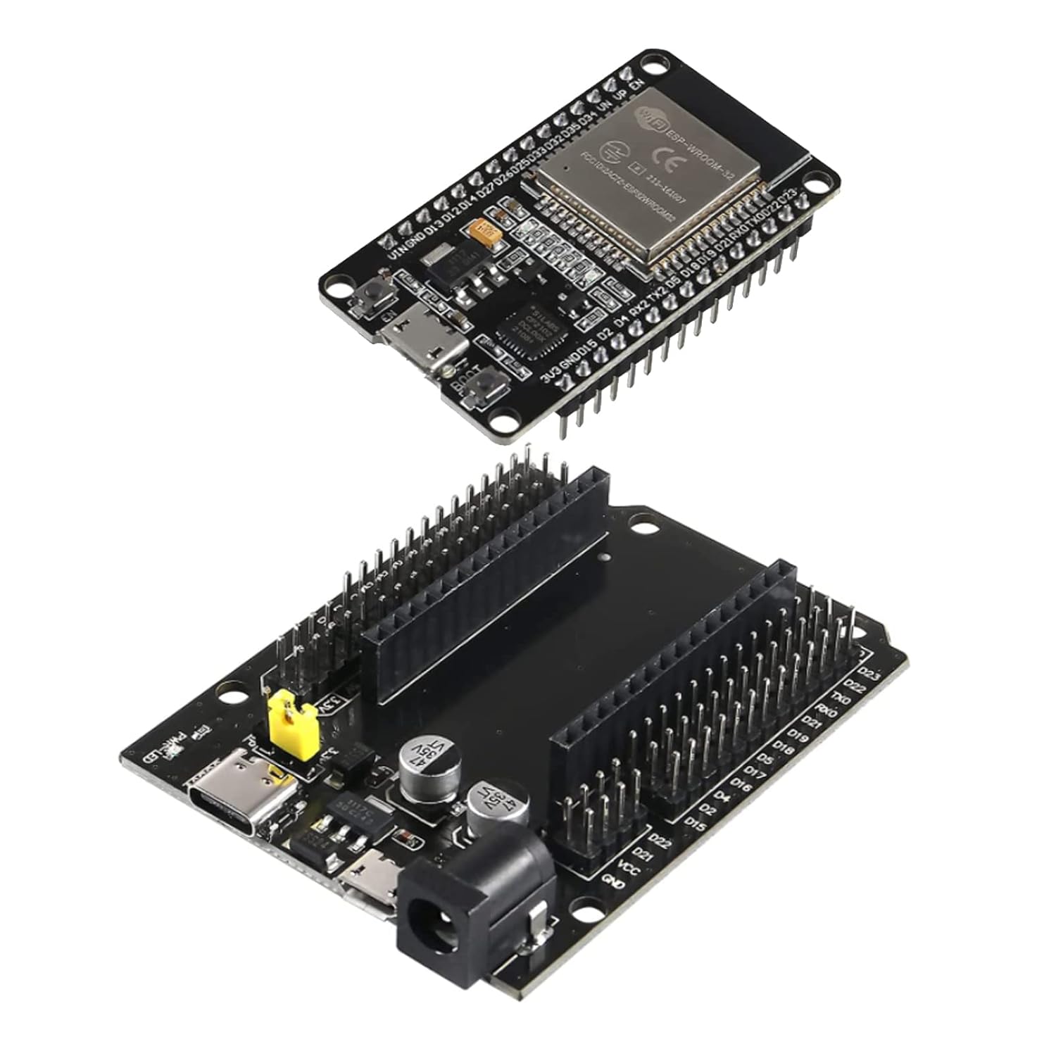 AEDIKO ESP32-WROOM-32 ESP32 ESP-32S Development Board 30Pins CP2102 2.4 ...