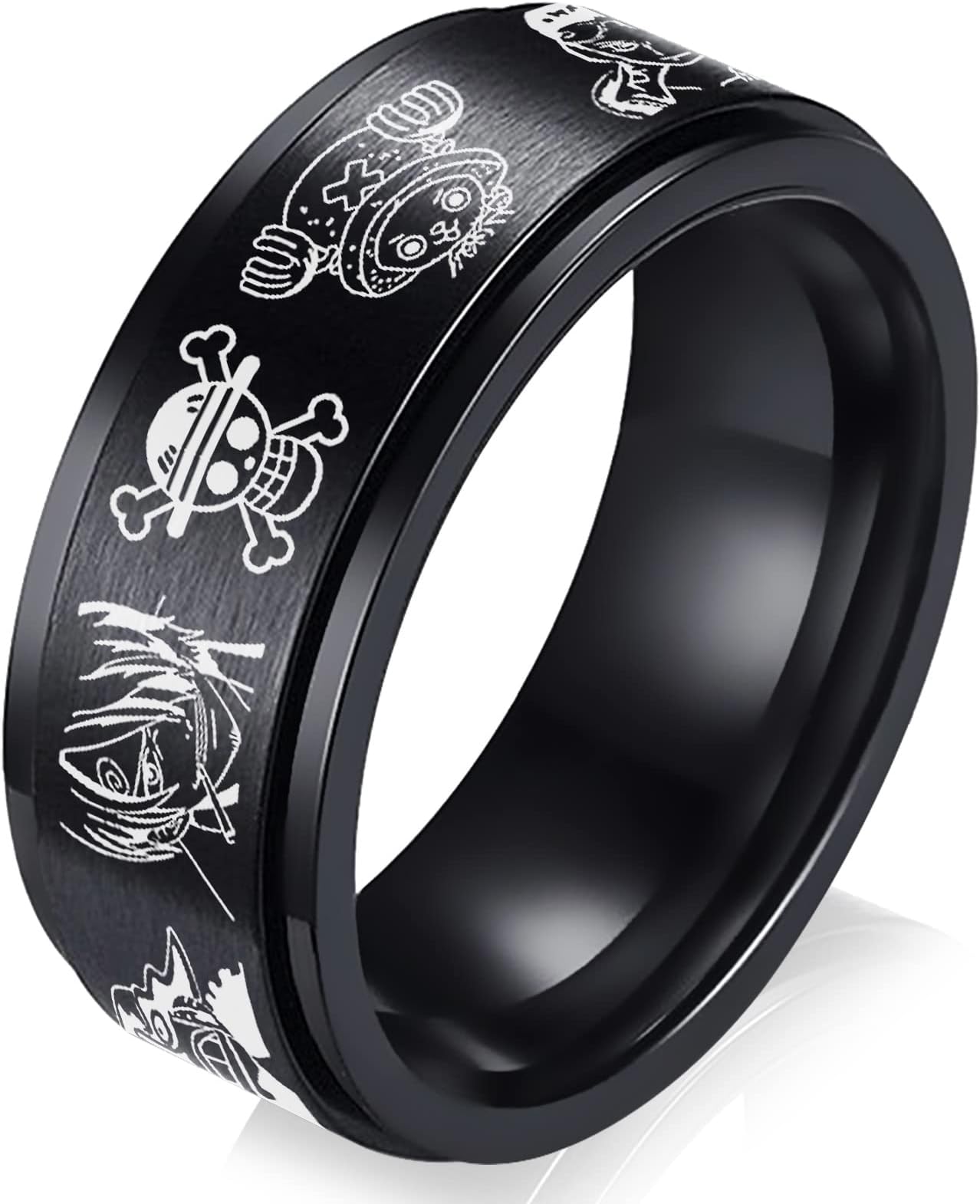 Amazon.com: Anime Rings Set for Men, Kids and Accessories Cosplay Fans ...