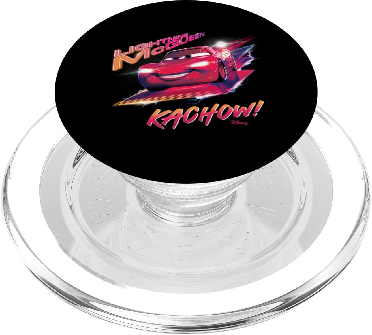Amazon.com: Cars - Kachow Lightning McQueen PopSockets MagSafe PopGrip ...