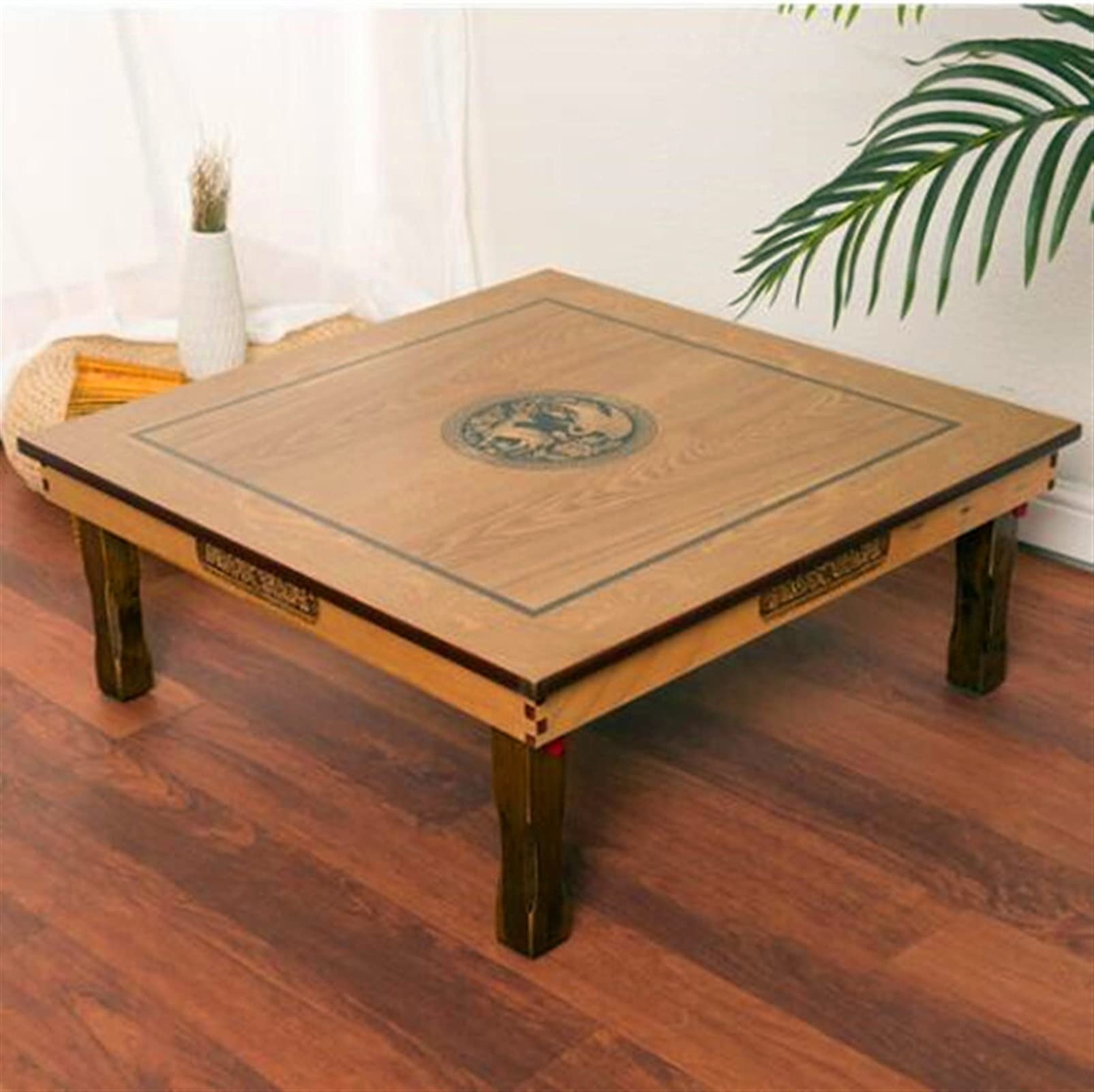 Buy ELAUK Coffee Table Square 80X80cm Korean Folding Table Legs ...