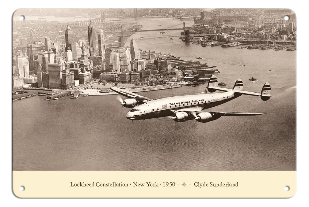 Amazon.com: Pacifica Island Art Lockheed Constellation (Connie) - Over ...