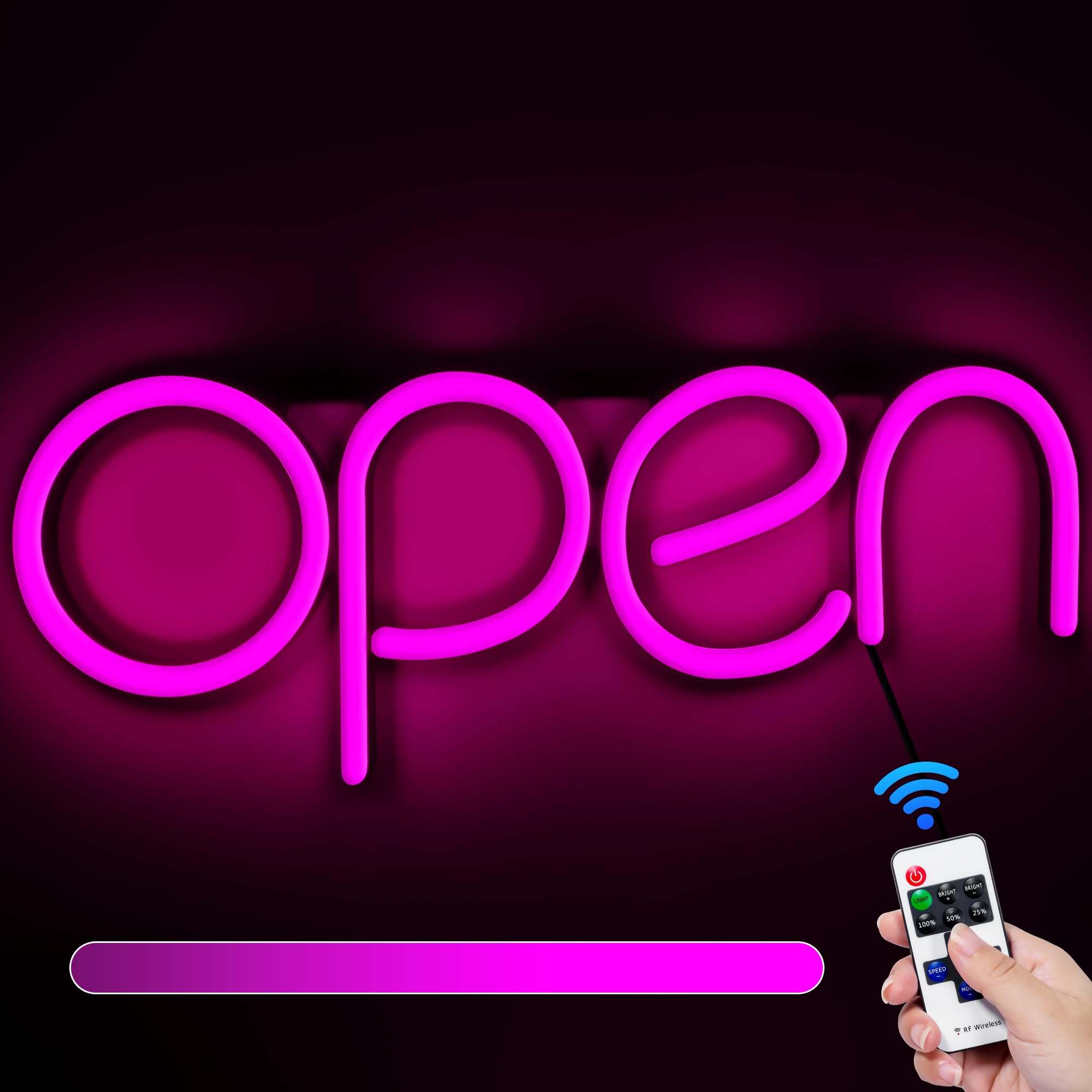 Amazon.com: Led Open Signs for Business, 16 x 6 inch Open Sign, Neon ...