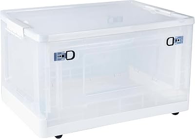 Amazon.com - BTSKY 2 Pack Collapsible Storage Bins with Double Side ...