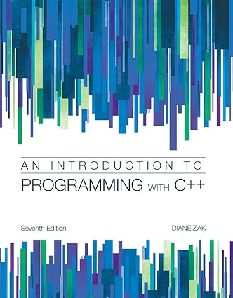 Amazon.com: Introduction to Programming with C++: 9781285061474: Zak ...
