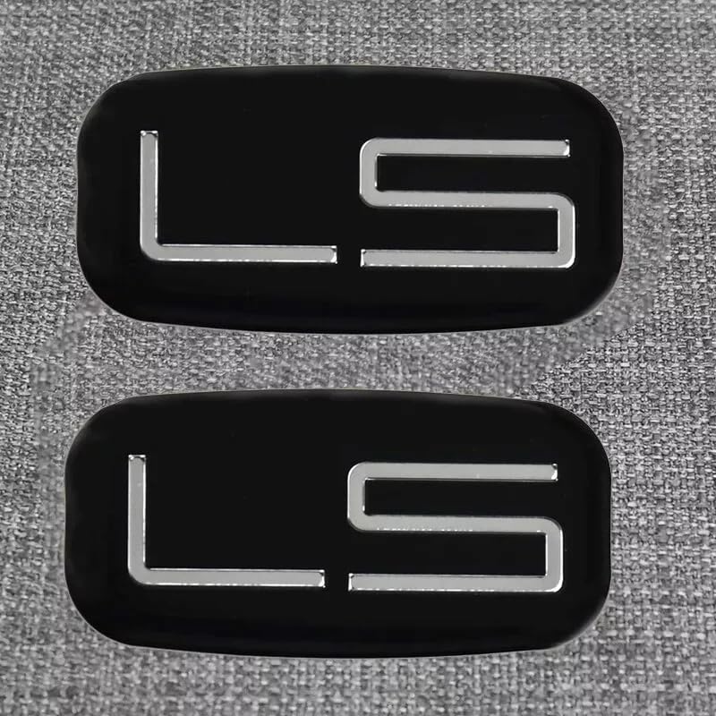 Amazon.com: 2Pcs Epoxy Resin LS Emblems Badge Sticker Decal Replacement ...