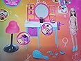 Amazon.com: Barbie Doll & Hair Salon Playset with 15 Styling ...