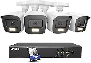 Amazon.com : ANNKE 16CH Security Camera System, 3K Lite Surveillance DVR with 4X 2MP Wired CCTV ...
