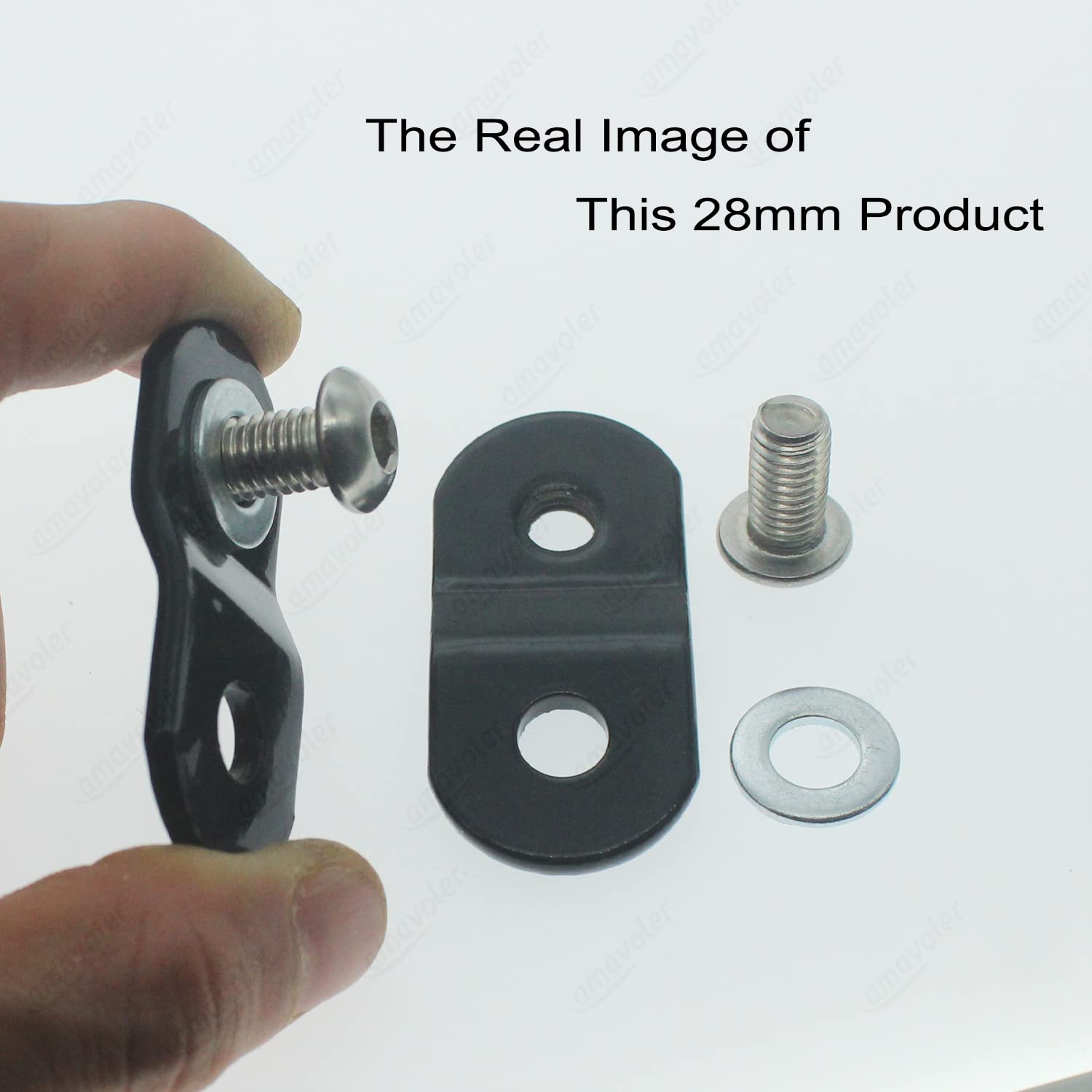 Snapklik.com : Amavoler 28mm 1 Inch Motorcycle Gas Tank Rising Lift Kit ...