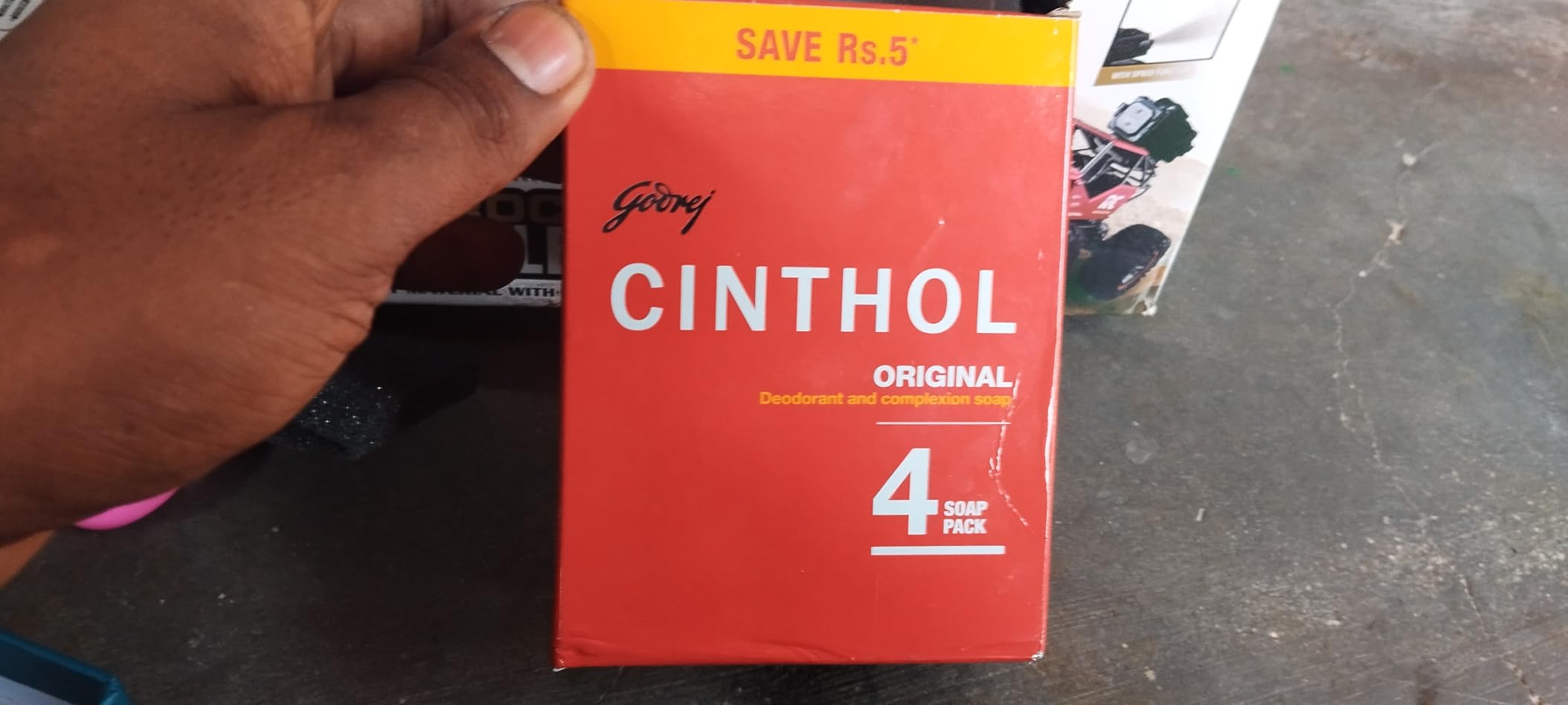 Buy Cinthol Original Soap, 150g (Pack of 4) | Germ Protection | Soaps ...