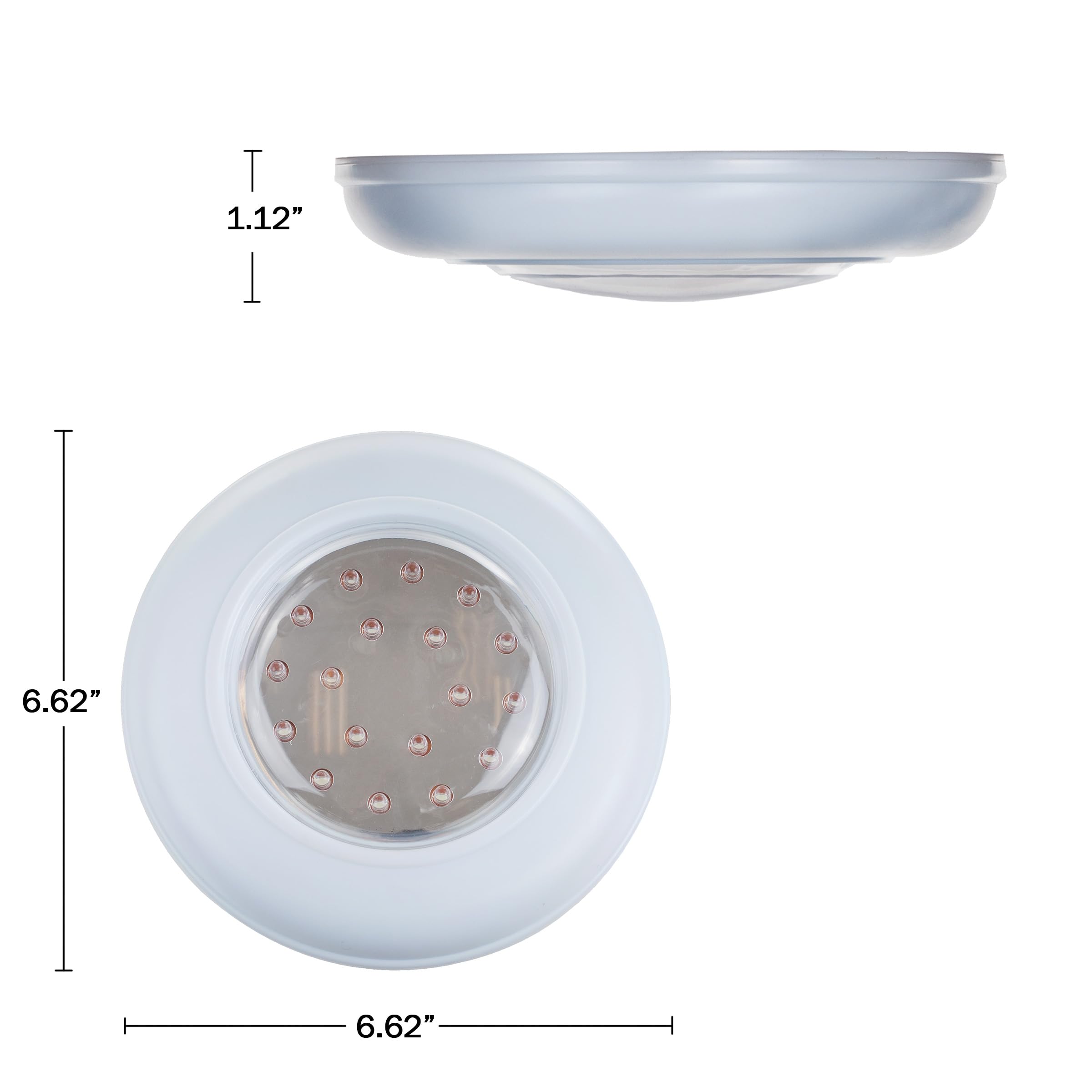 Cordless Ceilingwall Light With 18 Bright Led Lights Add Wall/Ceiling