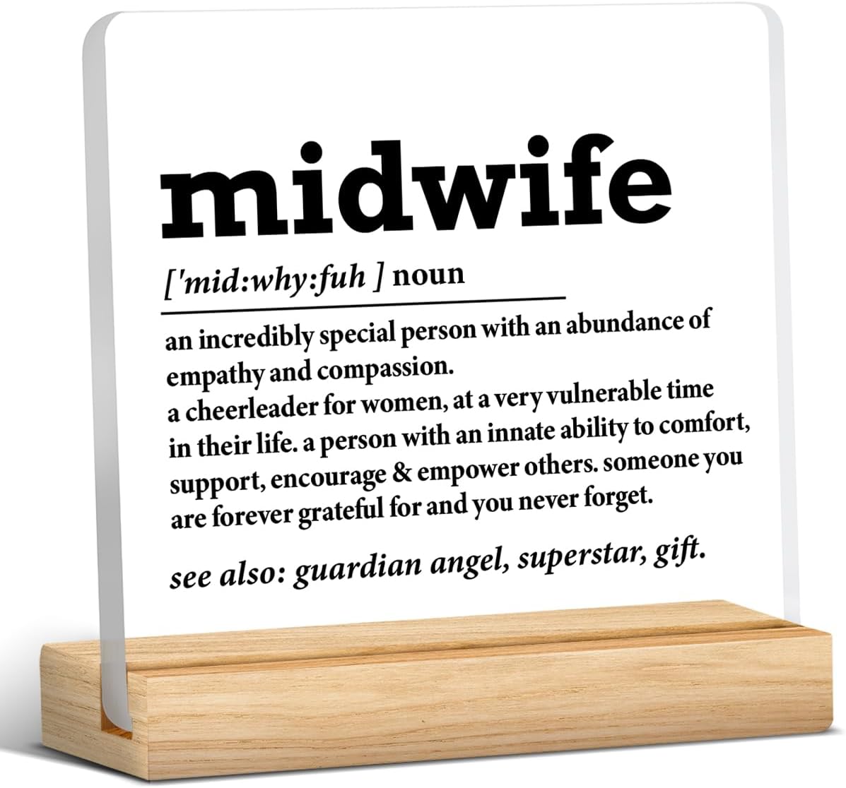 Amazon.com: Midwife Gift for Women, Midwife Appreciation Thank You Gift ...