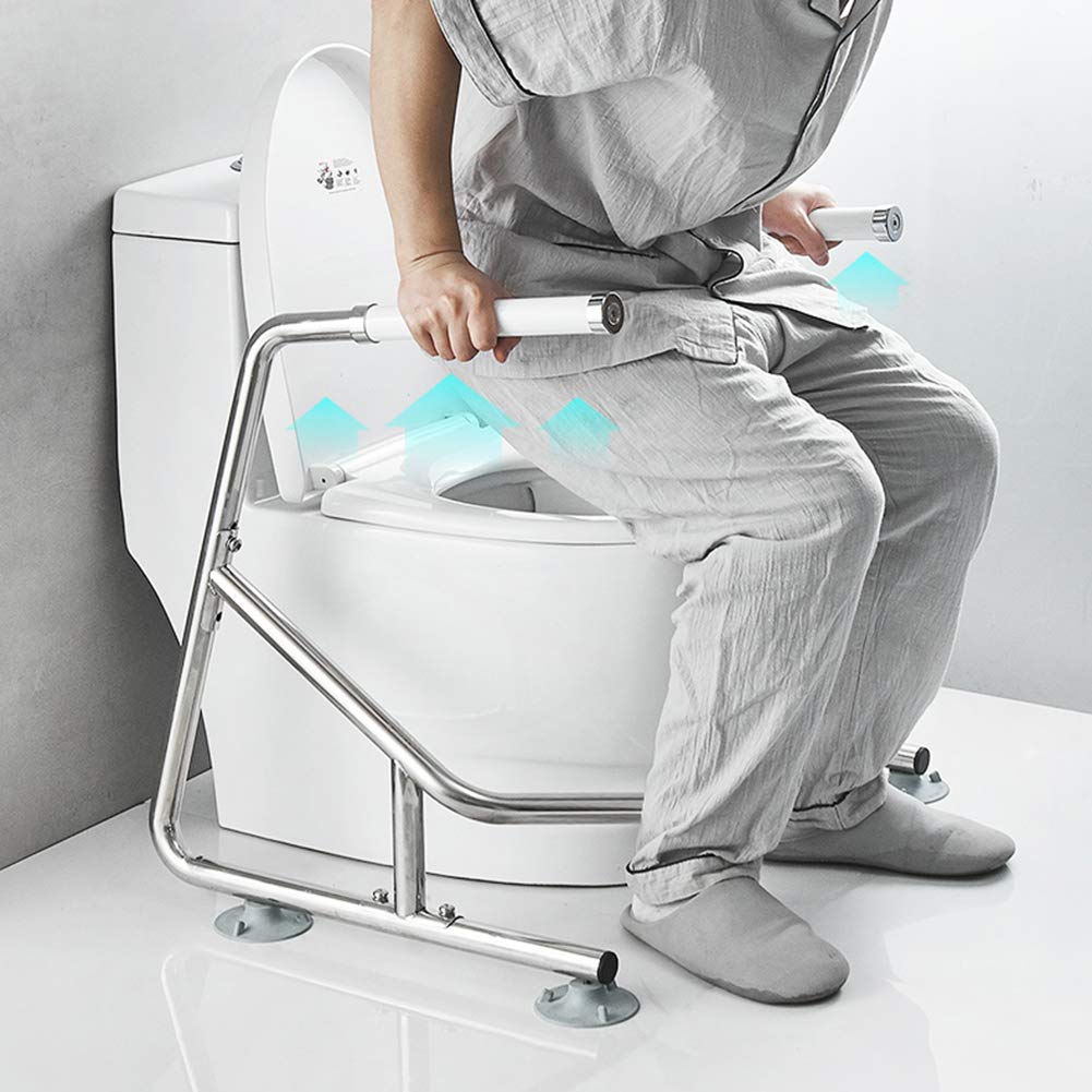 LTLGHY Toilet Standing Aid, Toilet Frame, Non-Slip Safety Frame for ...