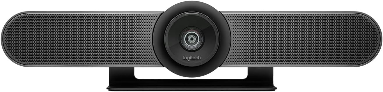 Logitech MeetUp 4K Ultra HD Camera for Conference Rooms, Black (Renewed ...