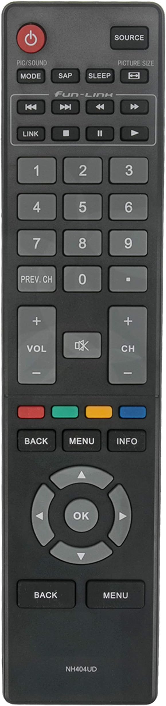 Amazon.com: NH416UP Remote Replacement for Magnavox Smart TV 50MV336X ...