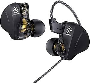 Amazon.com: CCZ BC04 Pro in Ear Monitors for Musician, 1DD + 1BA Hi-Res Wired Earbuds, Noise ...