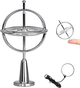 Amazon.com: Metal Gyroscope Toy - Fingertip Spinning Top Balance ...