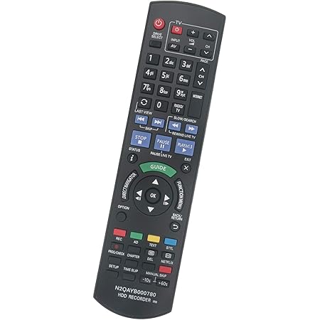 ALLIMITY N2QAYB000780 Remote Control Replace for Panasonic HDD Recorder ...