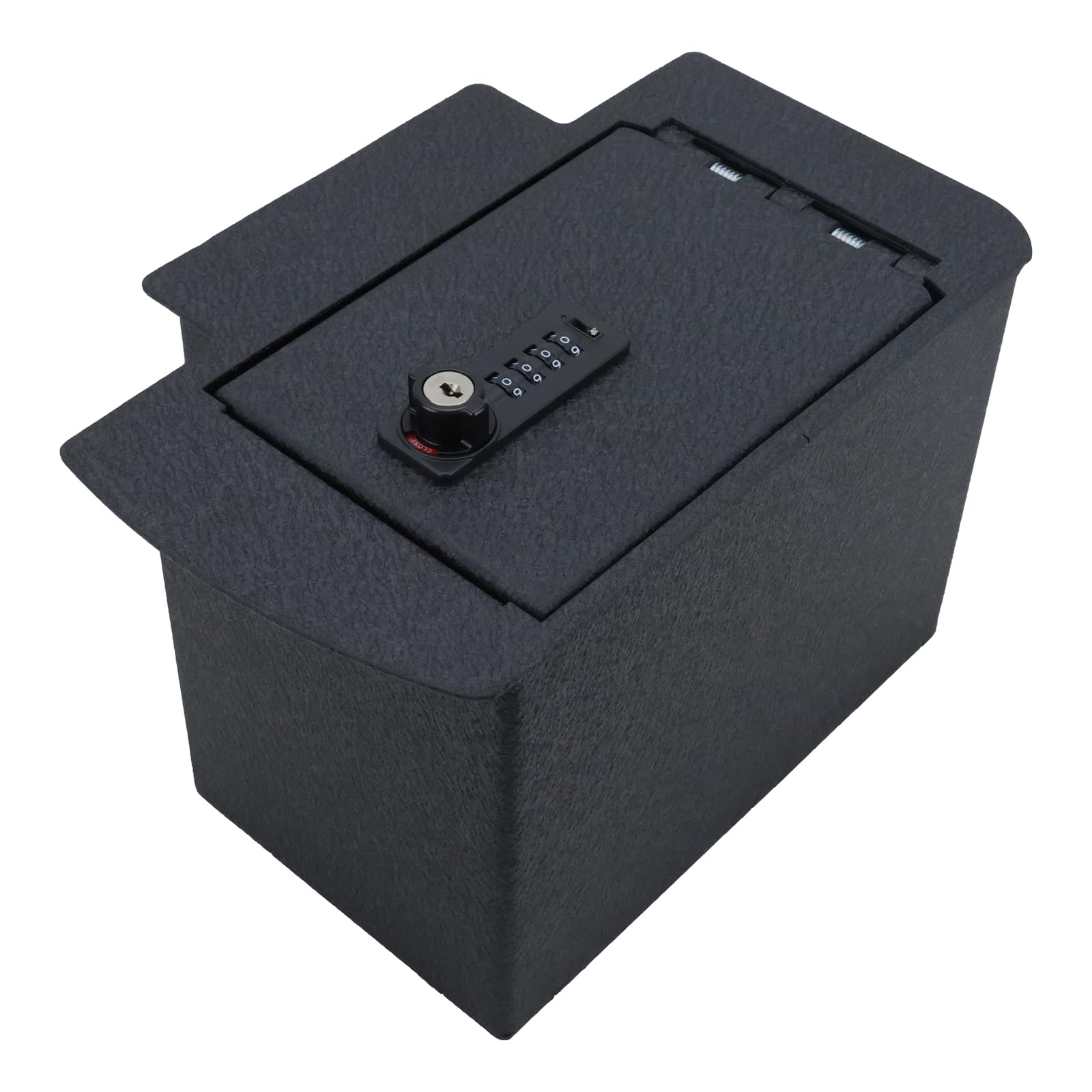 Amazon.com: Center Console Safe Vault - KEREN Console Gun Safe Box ...