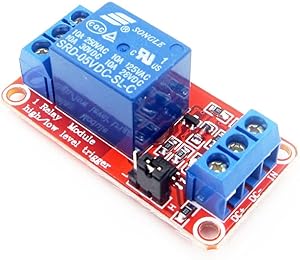 Amazon.com: Bheema 5V 1 Channel H/L Level Trigger Optocoupler Relay ...