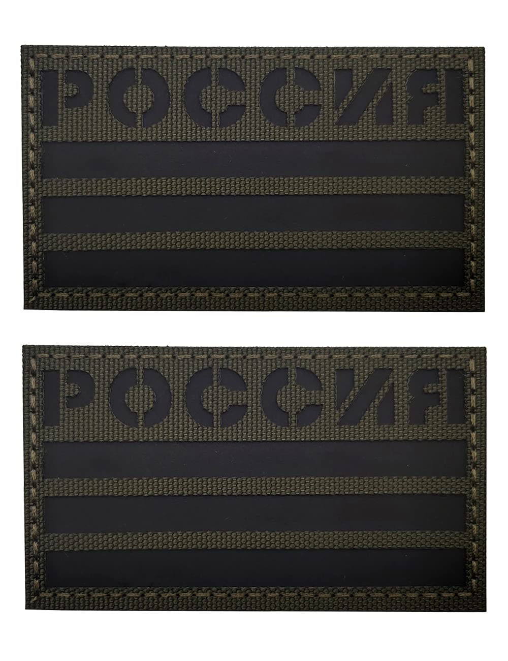 Amazon.com: 2 PCS AliPlus Russia Flag Patches IR Infrared Reflective ...