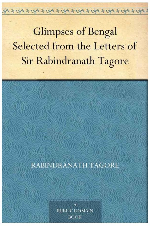 Buy Glimpses of Bengal: Selected from The Letters of Sir Rabindranath ...