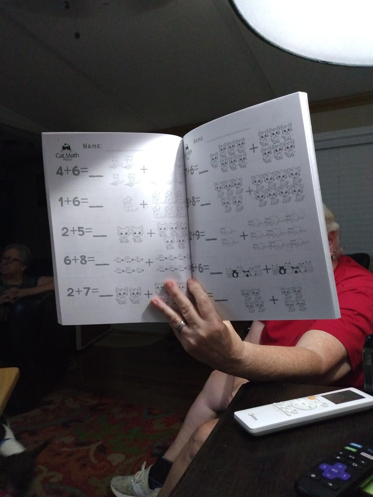 Cat Math Addition and Subtraction Activity Book. Substantial variety of ...