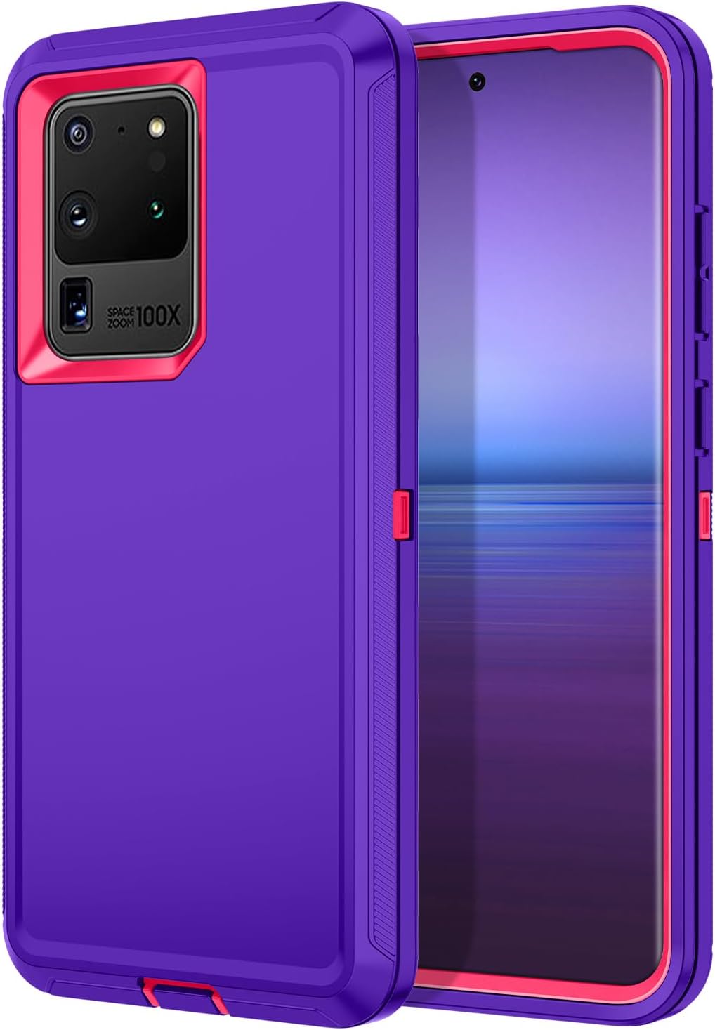 Amazon.com: I-HONVA for Samsung Galaxy S20 Ultra Case Shockproof Dust/Drop Proof 3-Layer Full ...