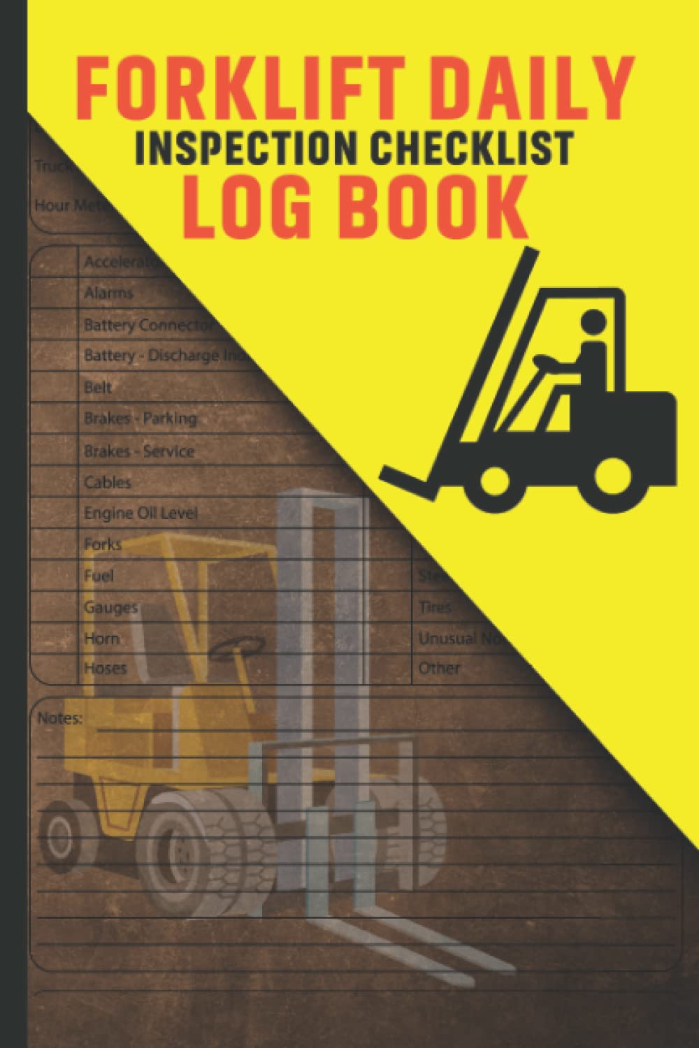 Buy Forklift Daily Inspection Checklist Log Book: Daily Inspection ...