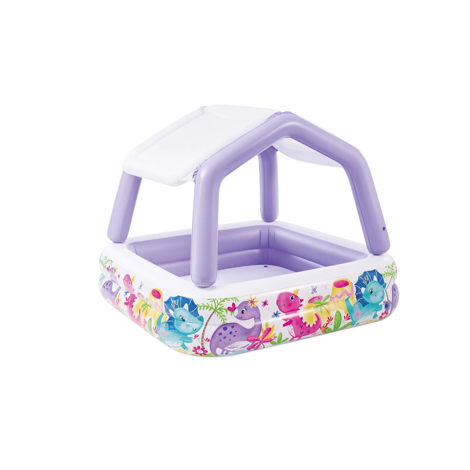 Intex Sun Shade Inflatable Pool, 62" X 62" X 48", for Ages 2+ : Amazon ...