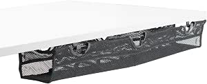 Amazon.com: VIVO Under Desk 36 inch Mesh Net Cable Management with ...