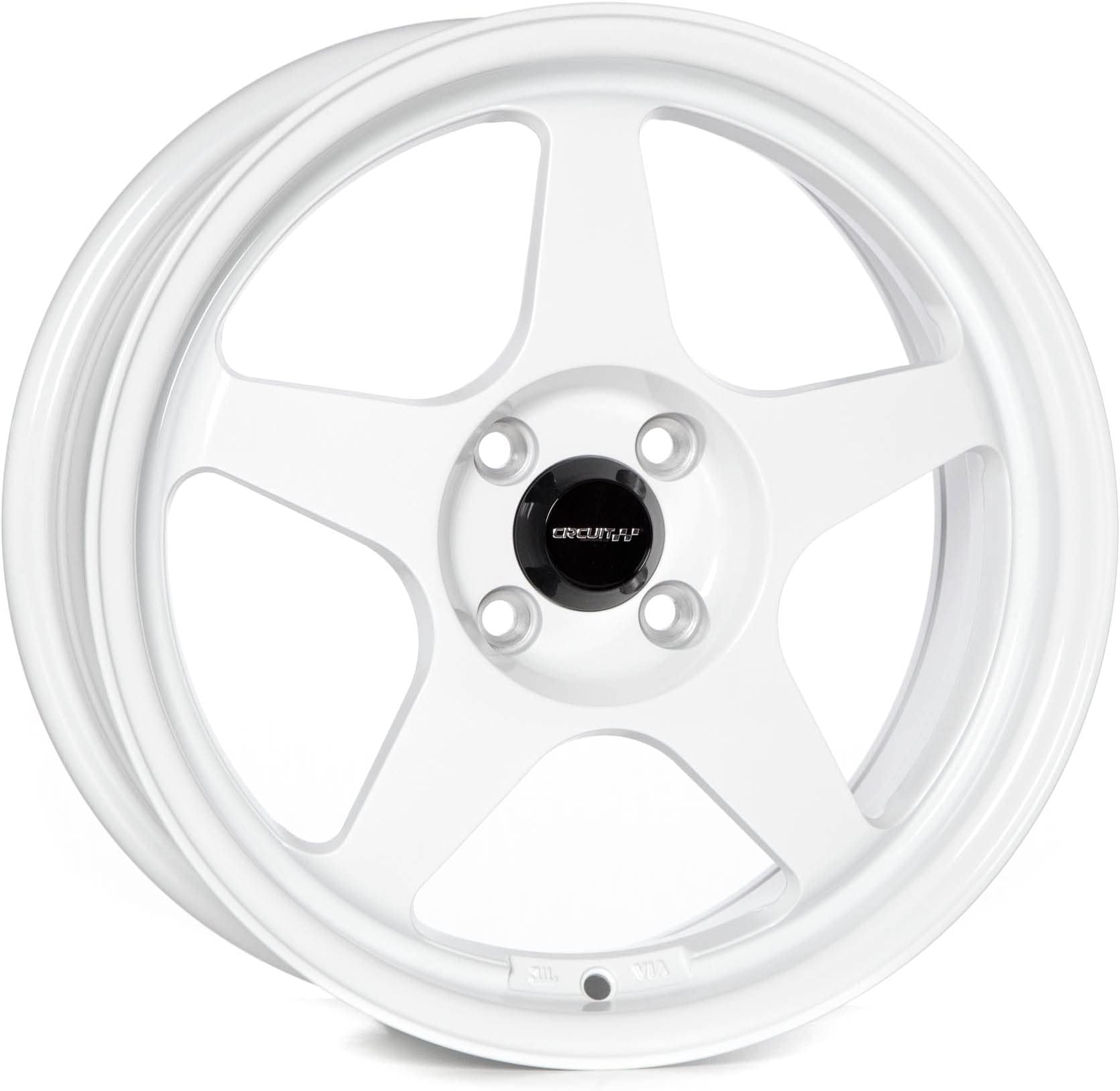 Amazon.com: Circuit Performance CP22 16x7 Gloss White 5x114.3 +35mm ...