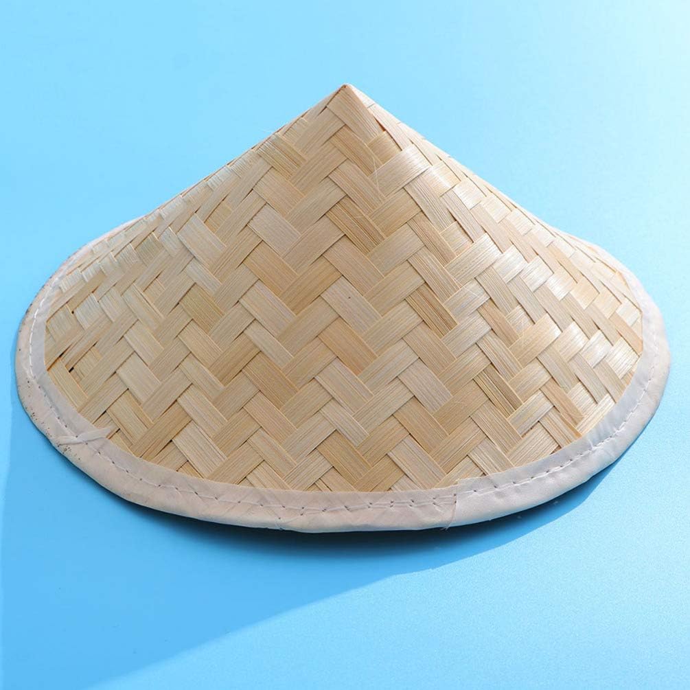 HOMSFOU 2pcs Oriental Hat Vietnamese Japanese Farmer Hat Chinese Coolie ...