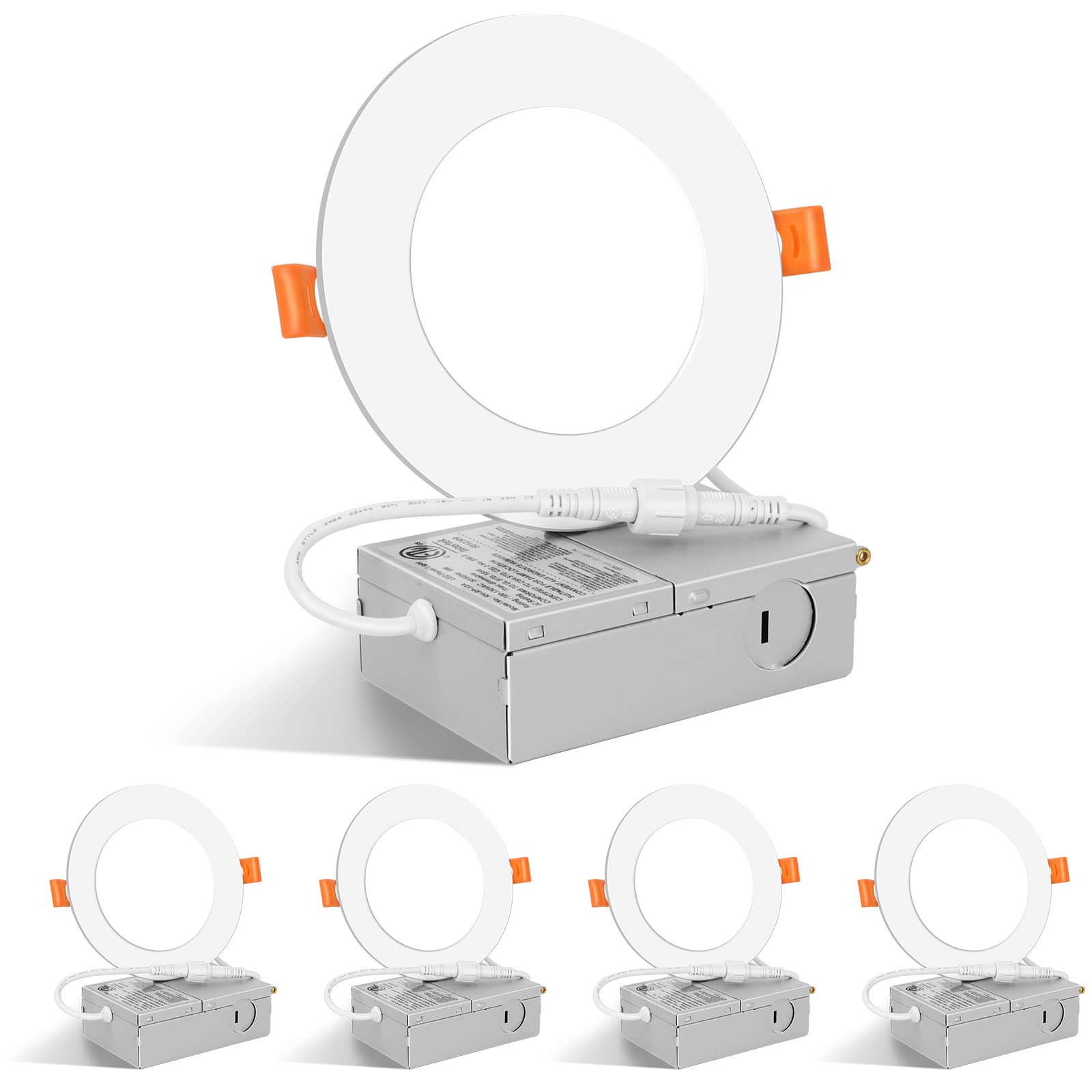 Snapklik.com : FORT 4 Inch LED Recessed Ceiling Light