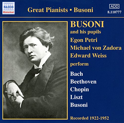 Busoni And His Pupils (1922-1952) by Ferruccio Busoni on Amazon Music ...